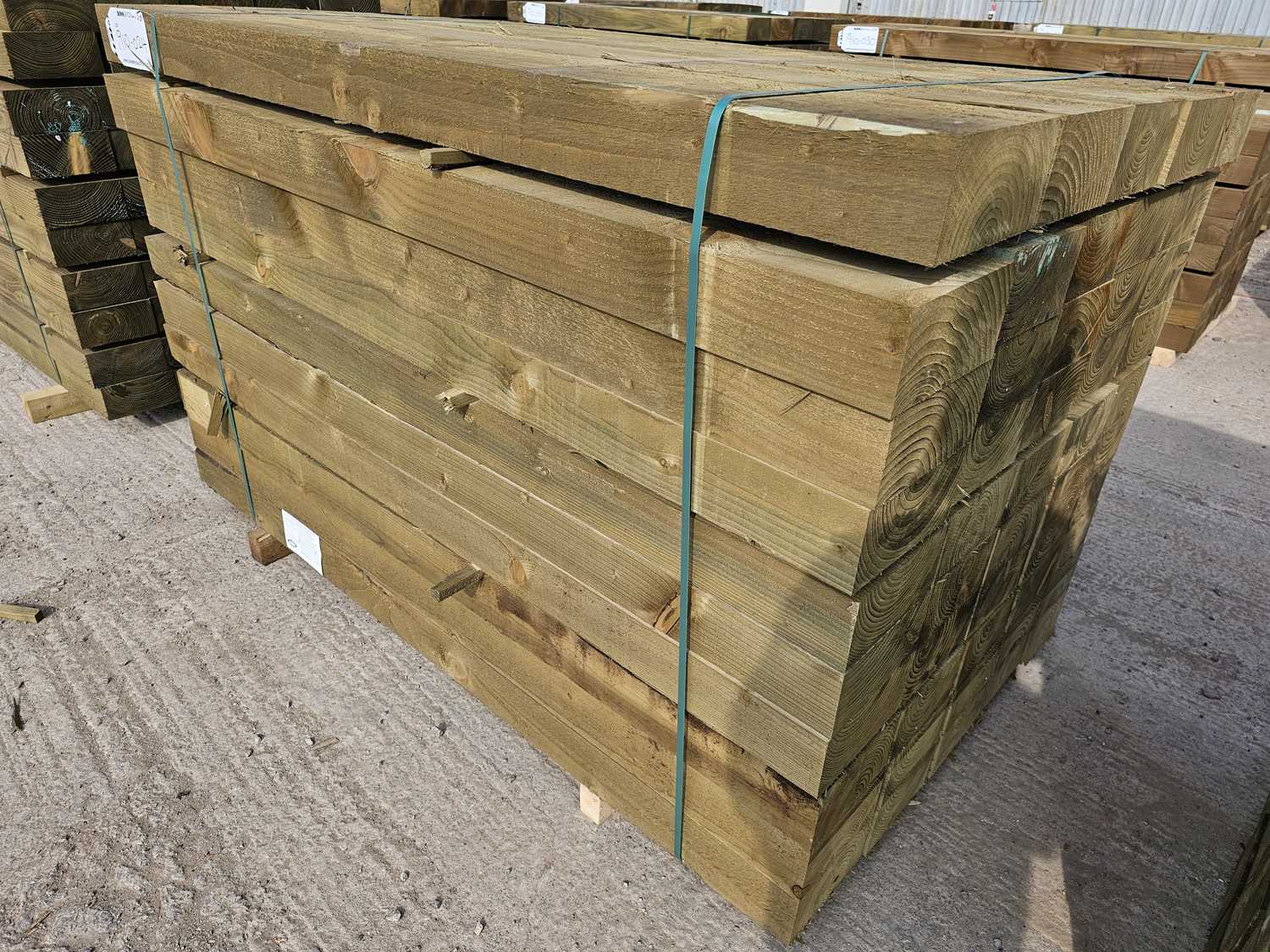 Wood Sleepers (95mm x 195mm x 1800mm)(50 of)