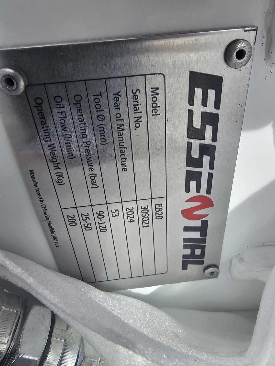 Unused 2024 Essential EB20 Hydraulic Breaker