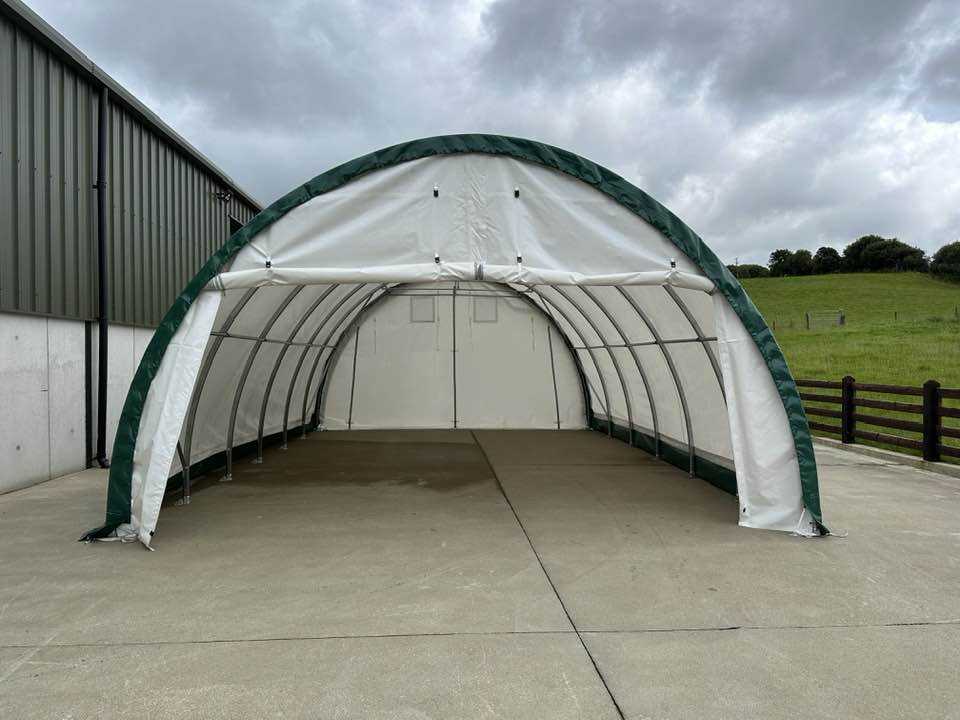 Unused 20' x 30' x 12' PVC Shelter