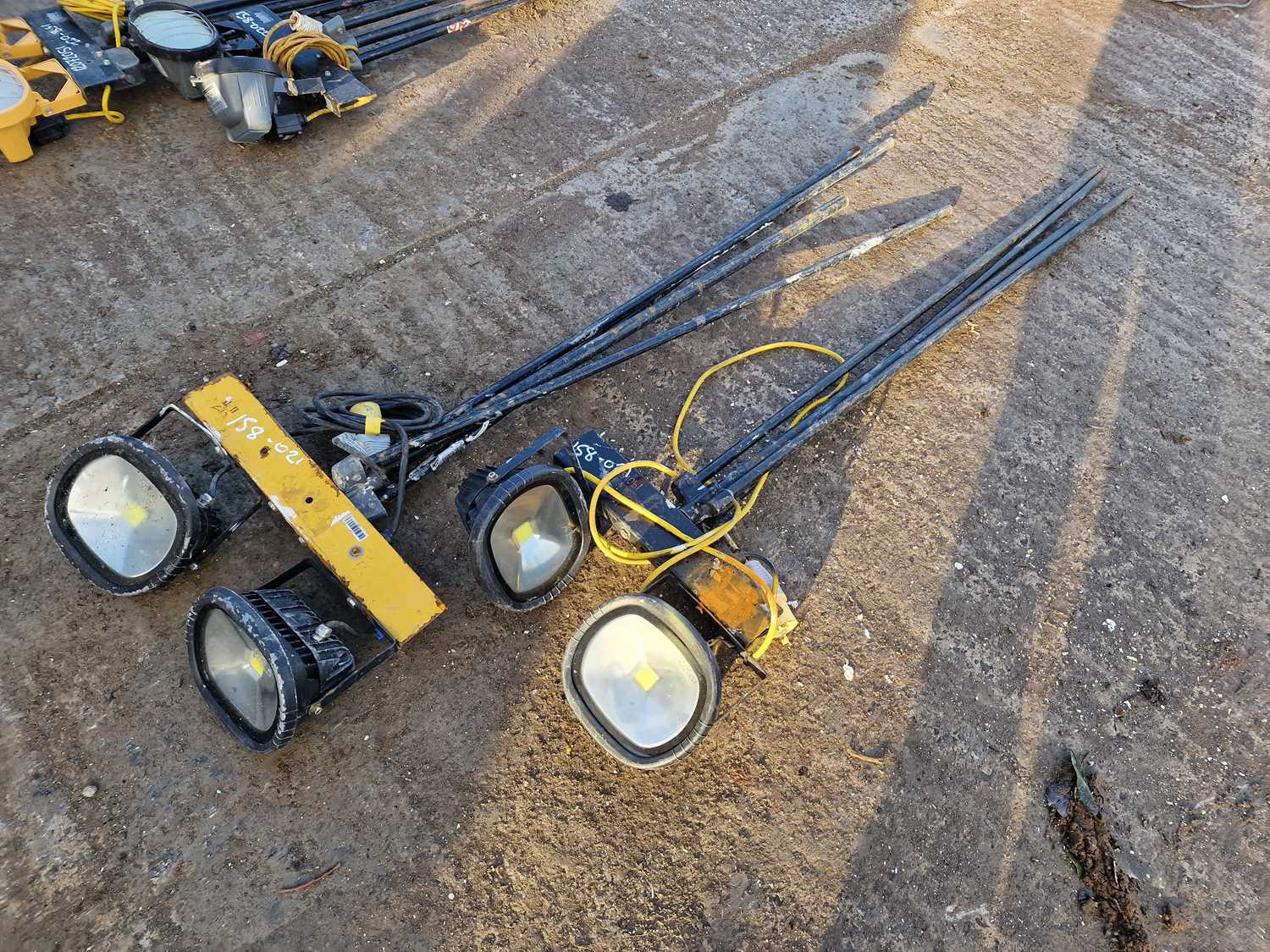 Lot 7 - Elite 110Volt Tripod LED Flood Light (2 of)