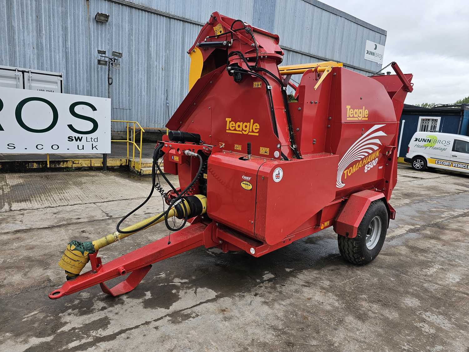 2021 Teagle Tomahawk 8500 Straw Chopper