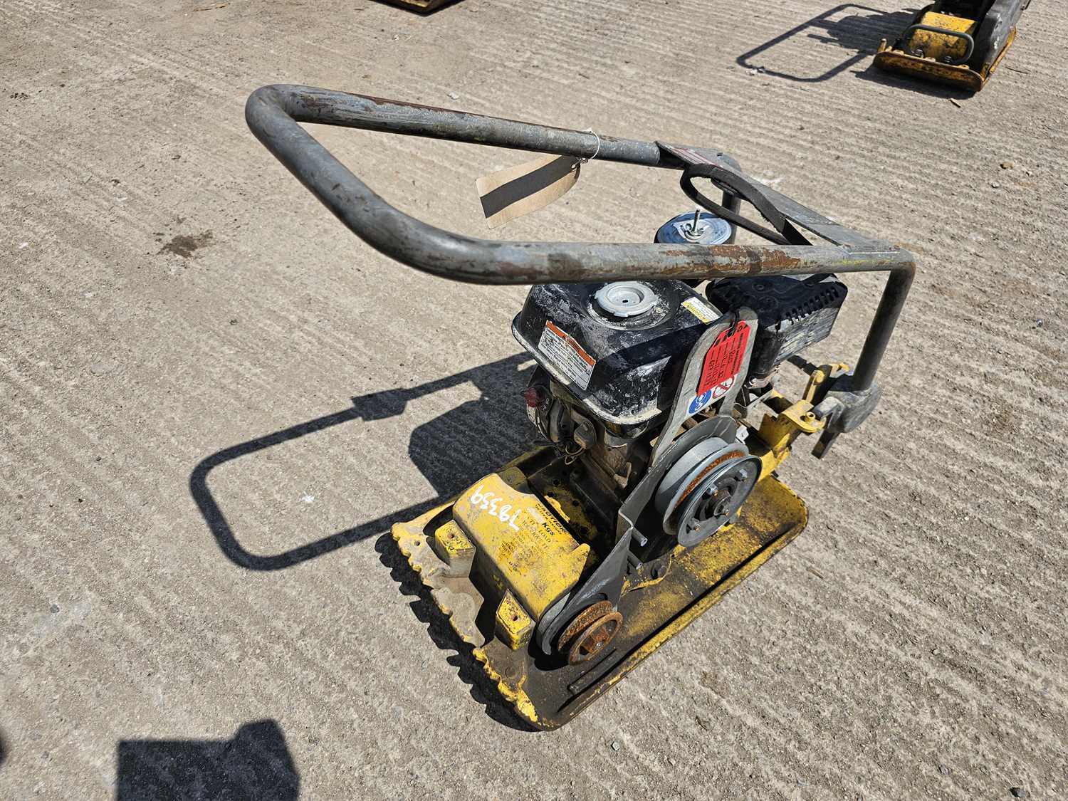 Lot 253 - 2018 Wacker VP1135A Petrol Compaction Plate,