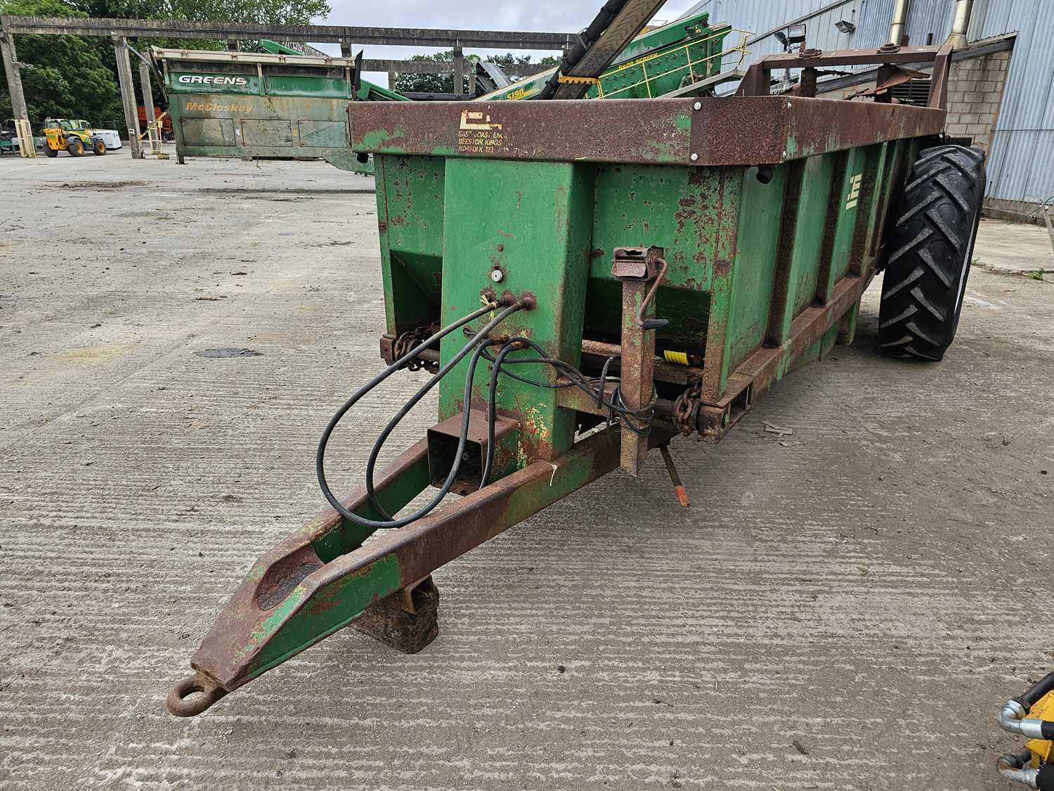 Lot 313 - ECE PTO Driven Single Axle Rear Discharge