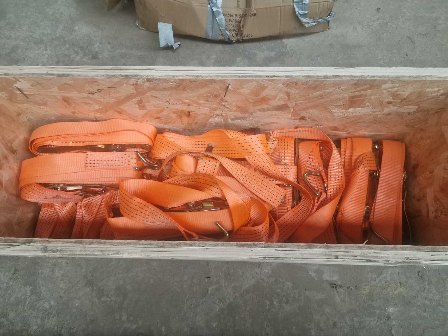 Box of Ratchet Straps