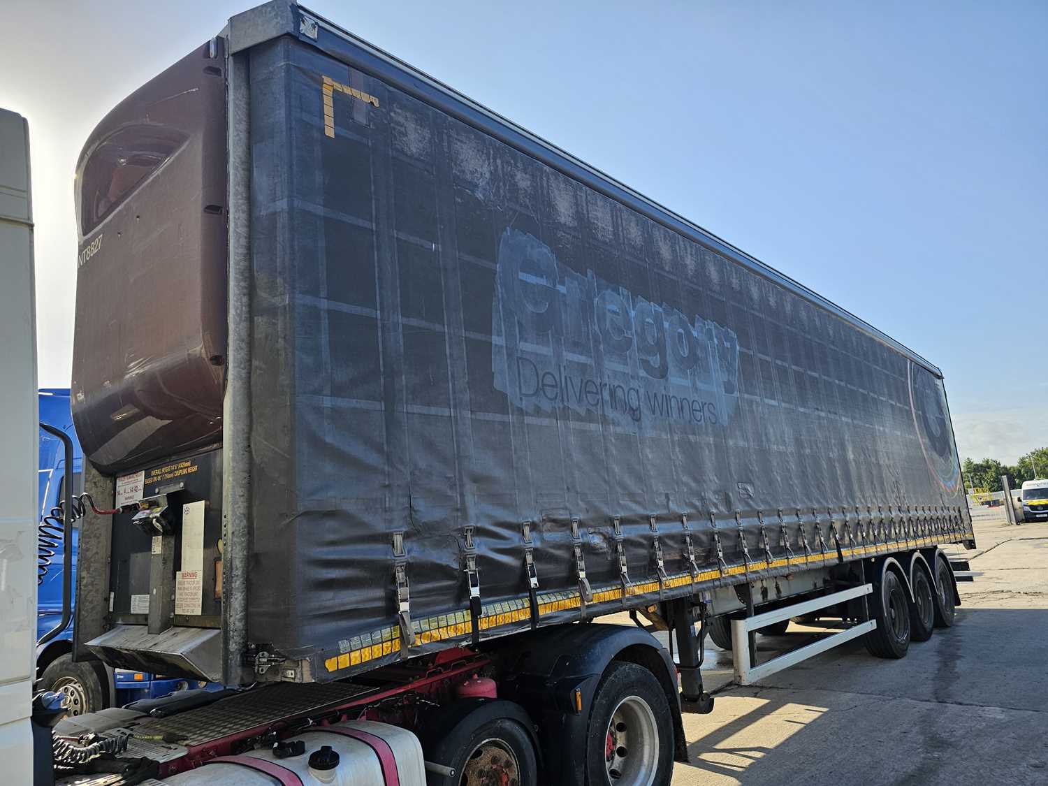 2013 Cartwright CTA.39A Tri Axle Curtainsider Trailer