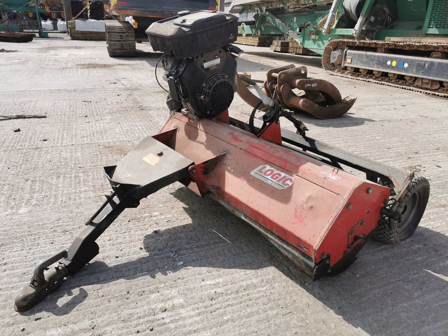 Logic MFG320 ATV Flail Topper, Vanguard Diesel Engine