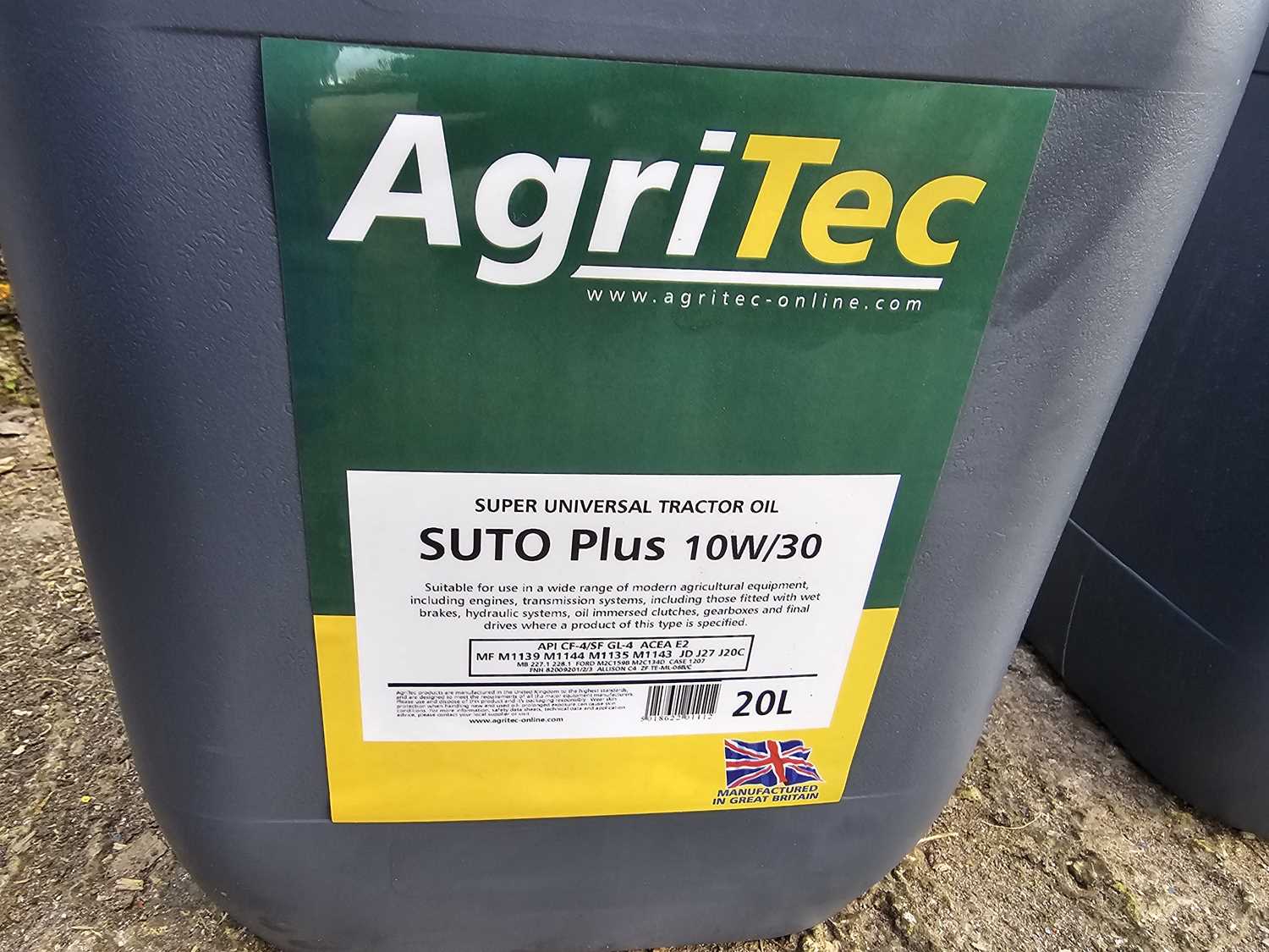 Unused 20 Litre OB Super Universal Tractor 10W-30