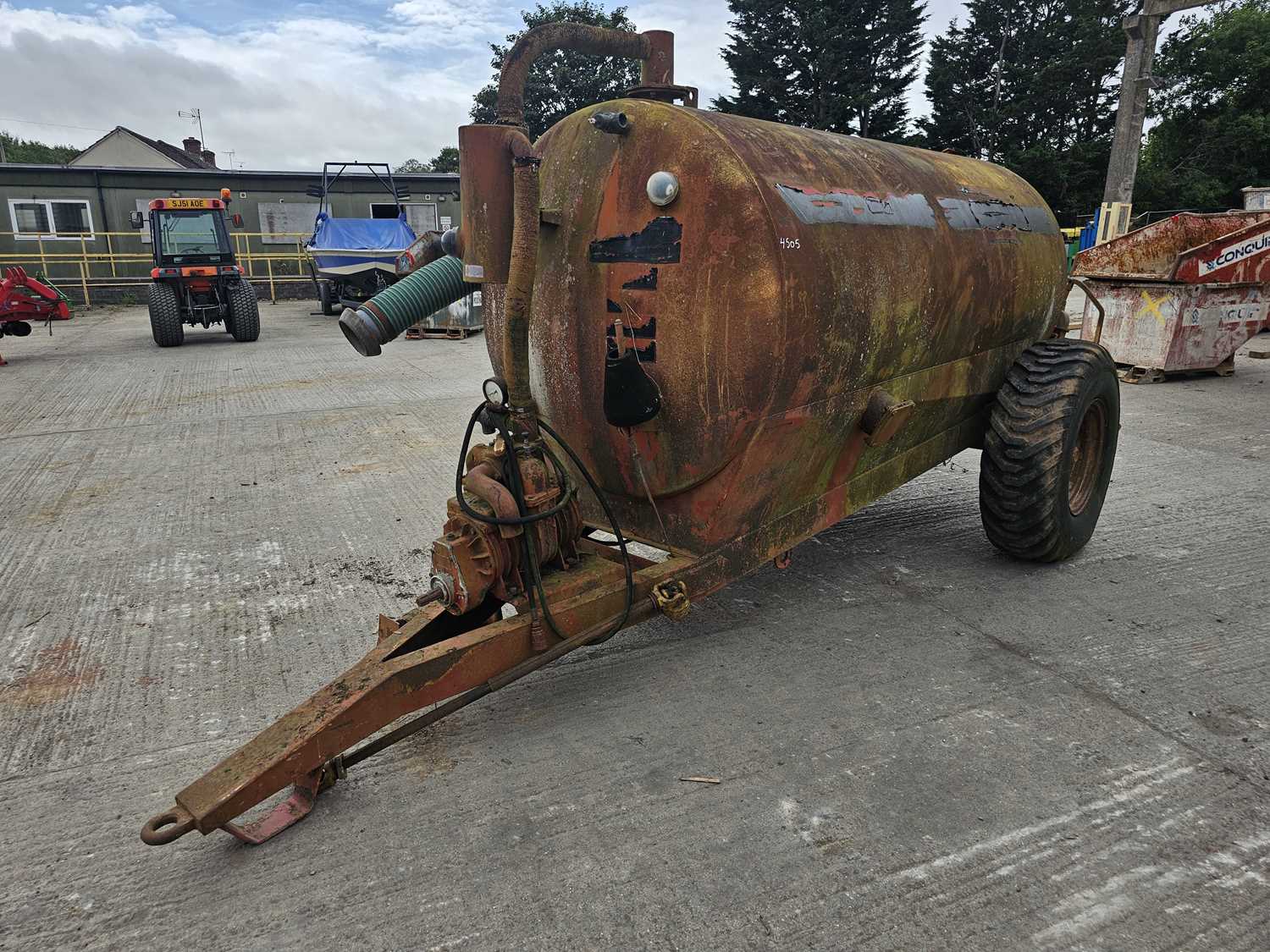 Hi Spec 1000 Gallon PTO Driven Vacuum Tanker, 14/80