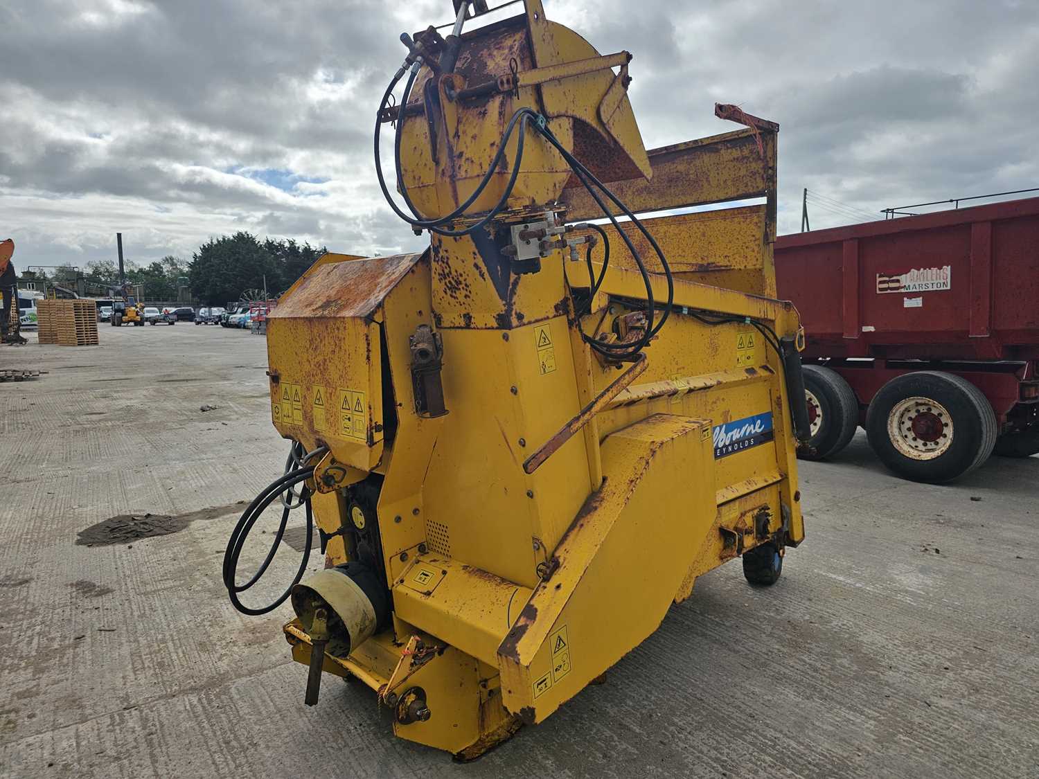 2004 Shelbourne Raynolds PTO Driven Straw Chopper to