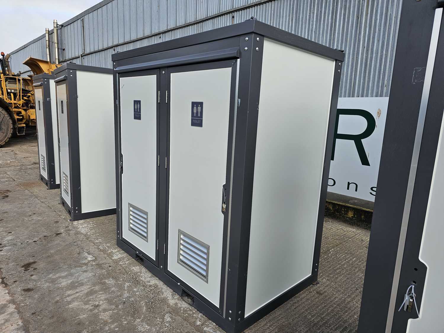 Unused Double Toilet Block (L7ft x W4.5ft x H8ft)