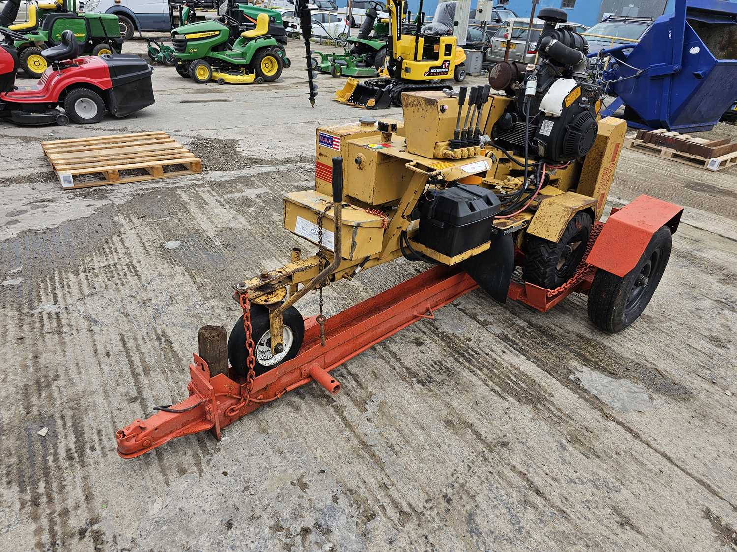 Rayco RG1625 JR Super Stump Grinder, Kohler Twin